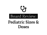 Differential Diagnosis of Pediatric Sizes and Doses